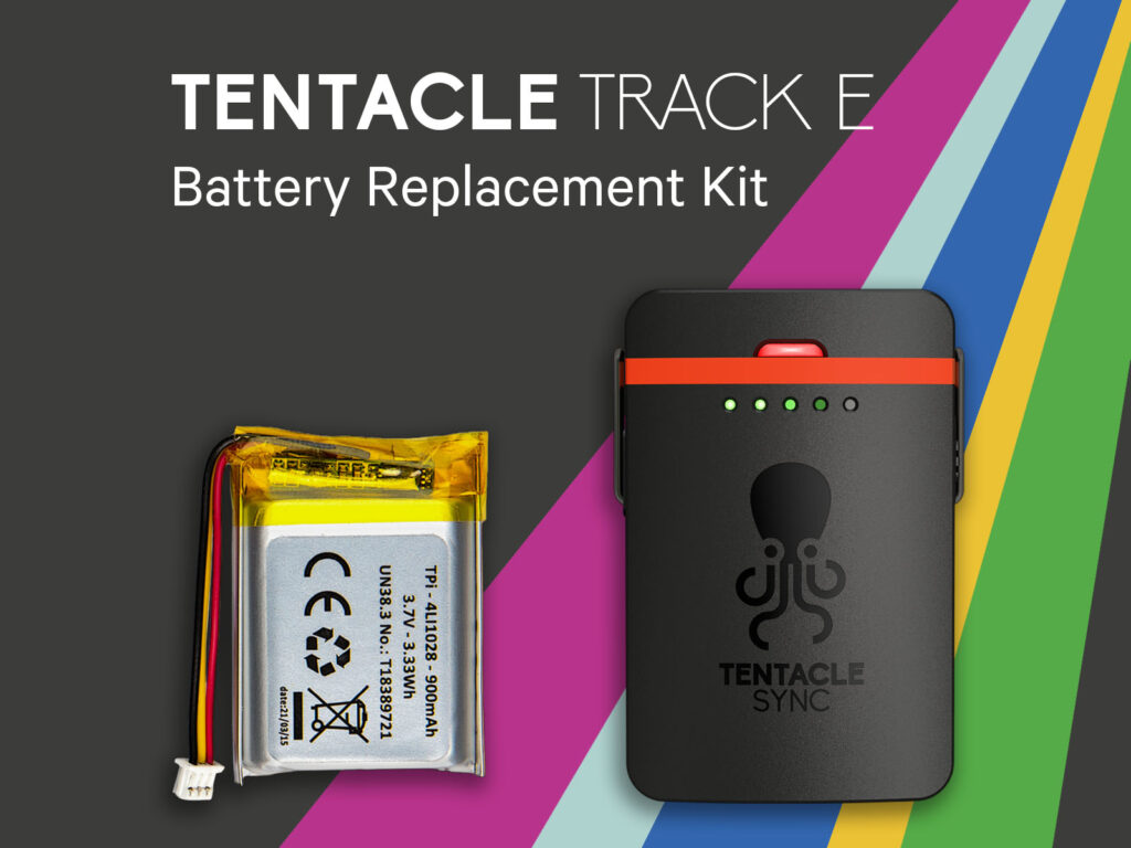 TRACK E - Battery Replacement Kit | Tentacle Sync Shop