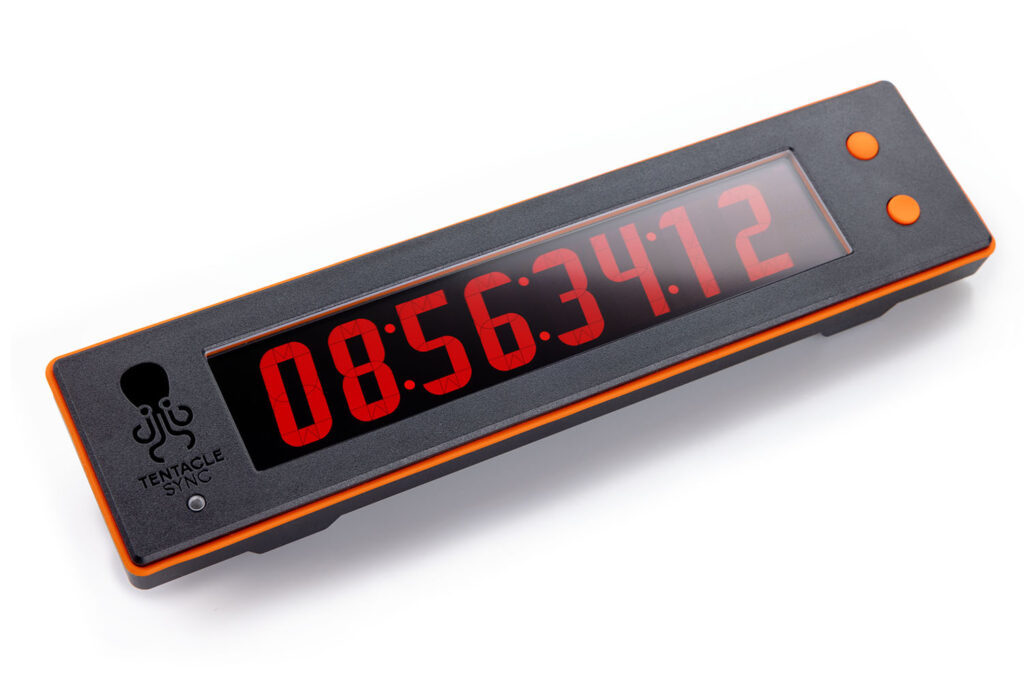 TIMEBAR - Multipurpose Timecode Display | Tentacle Sync Shop